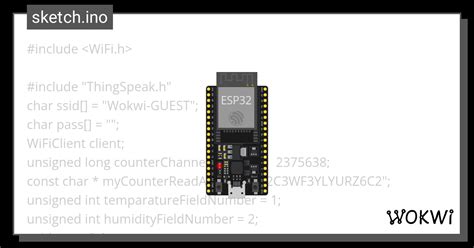 EXP 7 THIUNG SPEAK Copy Wokwi ESP32 STM32 Arduino Simulator