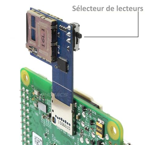 Dual Micro Sd Card Reader With Micro Sd Card For Adpater Raspberry Pi