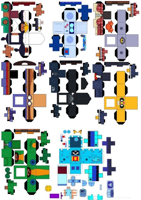 A4 Size Printable Collections Brawl Stars Star Paper Craft