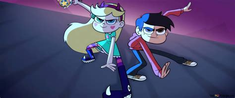 Star Butterfly And Marco Diaz From Star Vs The Forces Of Evil K Wallpaper Download