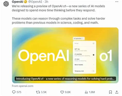 刚刚，openai发布史上最强模型 O1，推理能力超人类博士！ Aix Aigc专属社区 51ctocom