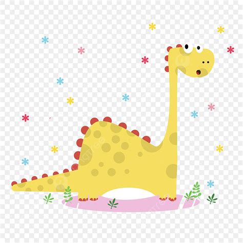 Dinosaurio Amarillo Dinosaurio Pequeño Decoración De Colores