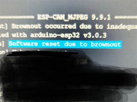 Esp32 Cam Brownout And Crashloop General Guidance Arduino Forum