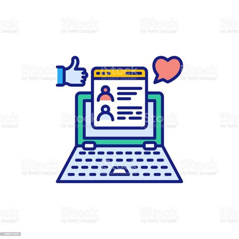 벡터의 소셜 네트워킹 아이콘입니다 로고 검색 엔진에 대한 스톡 벡터 아트 및 기타 이미지 검색 엔진 고객 참여 마케팅