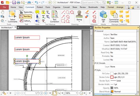 tabs guide comment tab text box tool