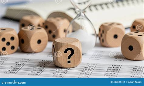 Dice With Question Mark Stock Image 20100055