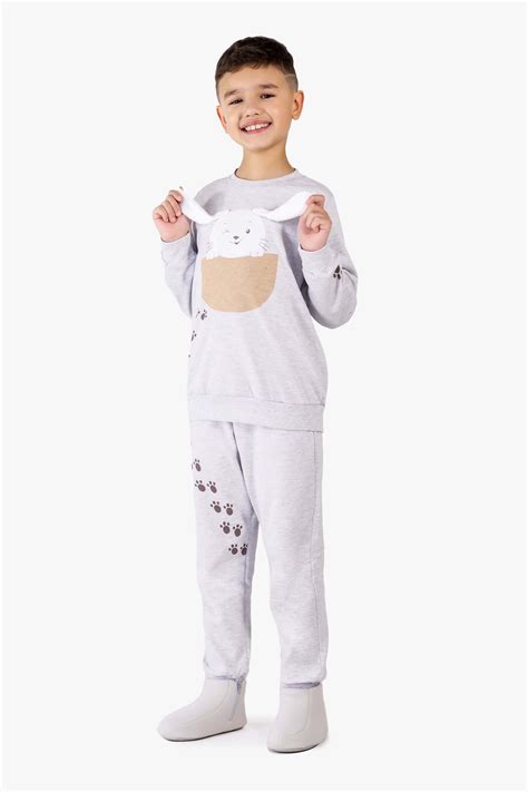 Pijama Páscoa Moletinho Infantil Dedeka