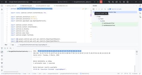 How To Implement Google SignIn OAuth2 Authentication Client ID In Your App Android Studio
