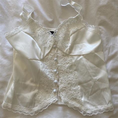 Super Cute Lace Top From Cider Size Small Never Depop