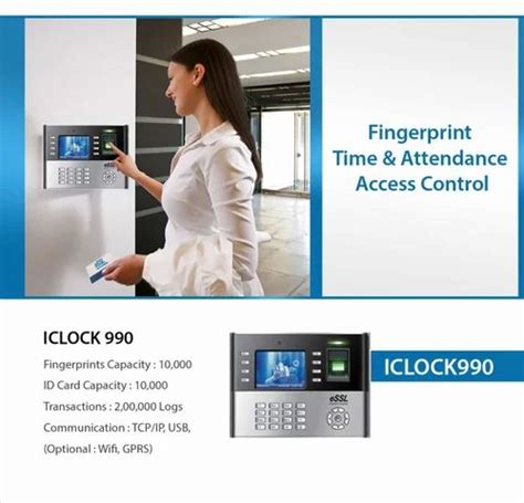 ESSL ICLOCK990 Biometric Attendance System Face Recognition At Rs 9000 In New Delhi