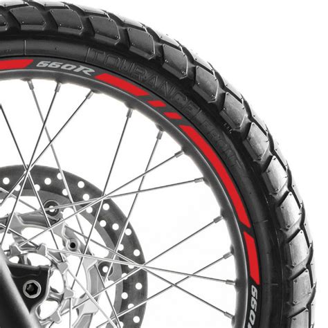 Yamaha XT660R Wheel Rim Stripes With Logos