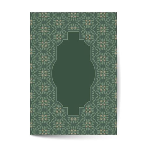 Premium Vector Luxury Ornate Page Cover With Ornamental Pattern