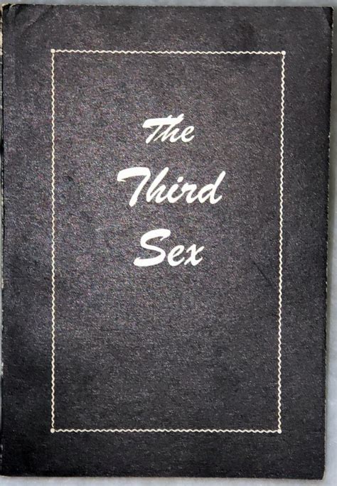 The Third Sex By Norton Howard Very Good Soft Cover Lloyd Zimmer Books And Maps