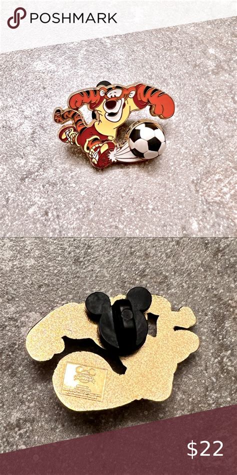 Disney 2002 Tigger From Winnie The Pooh Soccer Ball Free D Pin Pin