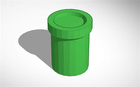 3d Design Super Mario Tunnel Tinkercad