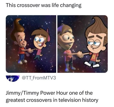 This Crossover Blew My Mind Rcartoons