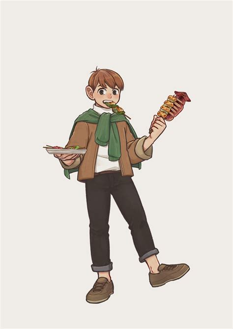Chilchuck Tims Dungeon Meshi Drawn By Eahsu Danbooru