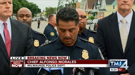 Mpd Chief Alfonso Morales Addresses Media After Officer Killed In The