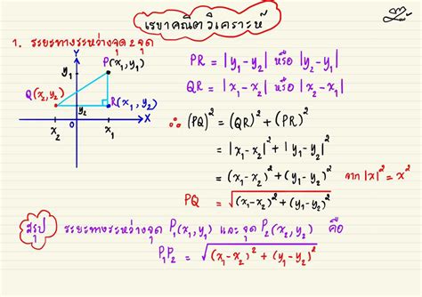 ครูบอยเทพmath ระยะห่างระหว่างจุดสองจุด Facebook