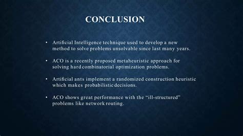Ant Colony Optimization Ppt