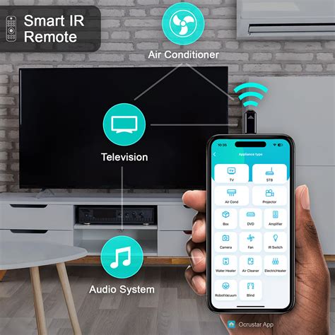 Smart Ir Infrared Tv Remote Air Conditioner Controller For Iphone