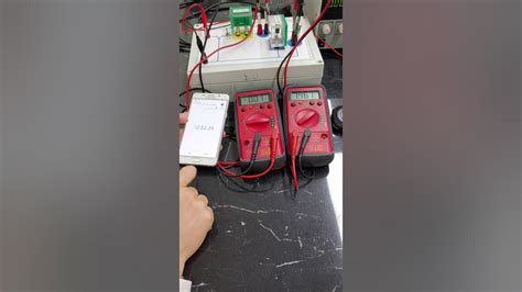 축전기의 충전과 방전 실험 Youtube