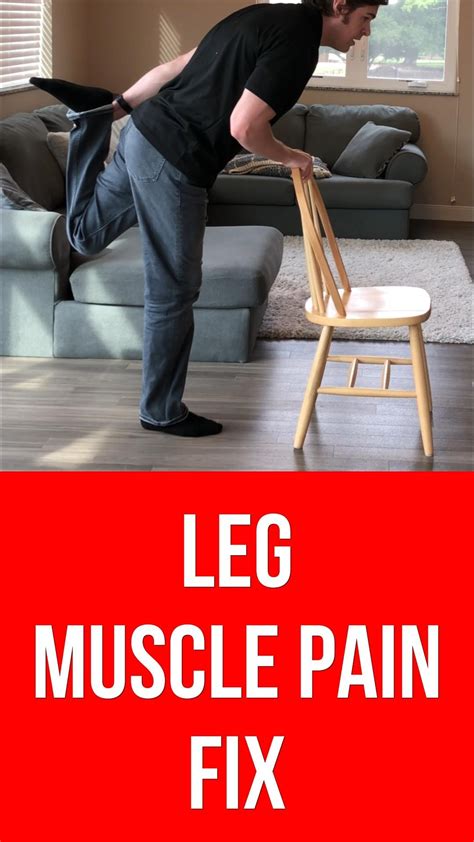 How To Fix Leg Muscle Pain In 30 Seconds Artofit