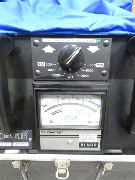 Alnor Balometer Velometer Air Flow 24 X 24 Complete Capture Hood W