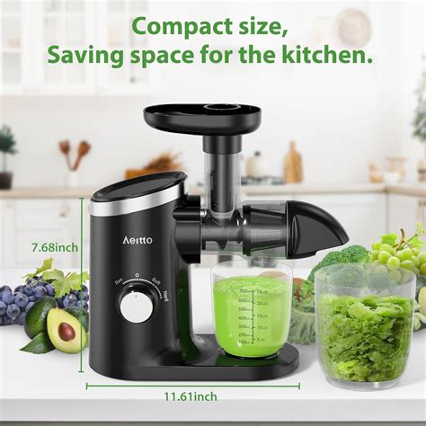 Aeitto Classic Horizontal Cold Press Juicer User Manual