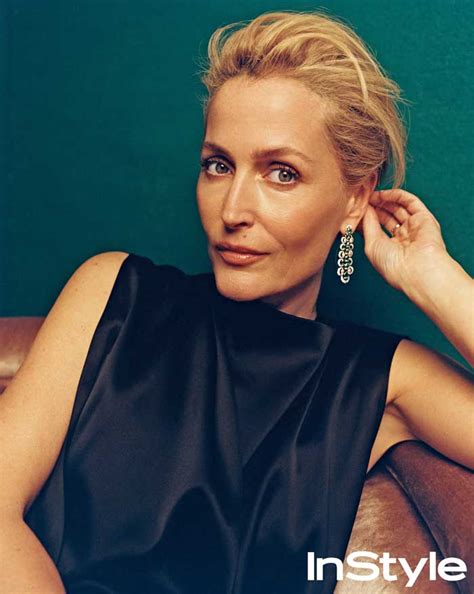 Gillian Anderson Talks The Crown For Instyle Magazine Tom Lorenzo