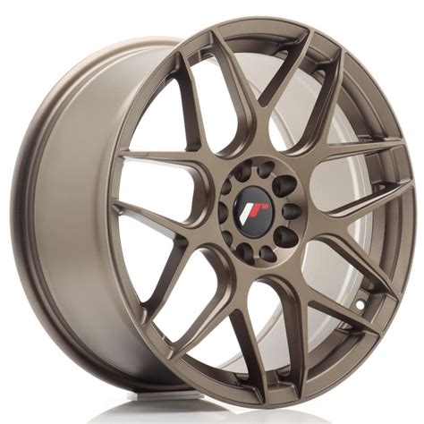 Japan Racing Jr Wheels Jr18 18x85 Et45 5x1121143 Matt Bronze Alloy