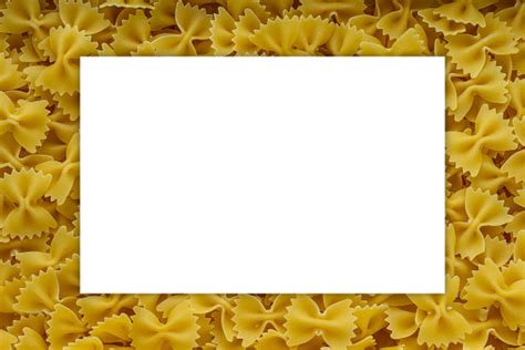 파스타와 Farfalle 마 카로 니 배경입니다 위에서 텍스처의 클로즈업 보기 텍스트 및 아이디어에 대 한 공백입니다 가득 찬에