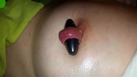 Nippleringlover Milf Moving Huge Nipple With Magnet Through Drilled