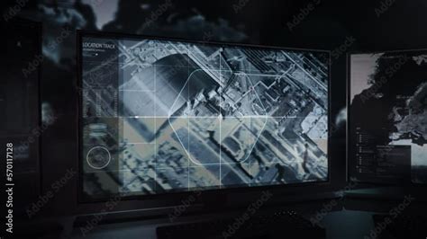 Radioactive Location Target Tracking Scan Via High Tech Software Ui