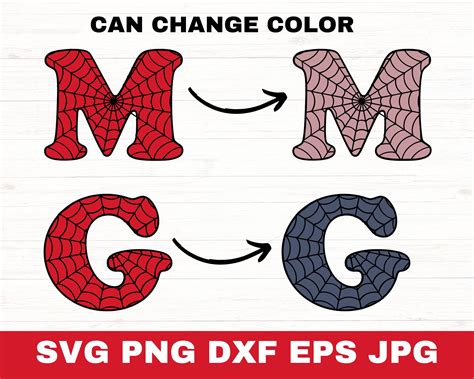 Spider Font Svg Spider Alphabet Svg Spider Font Spider Web Font Spider