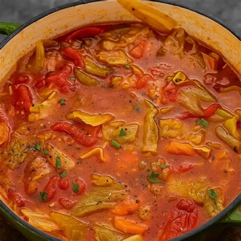 Cabbage Soup Easy 40 Minute Comfort Food