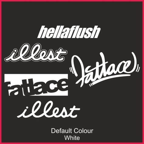 Hellaflush Stickers