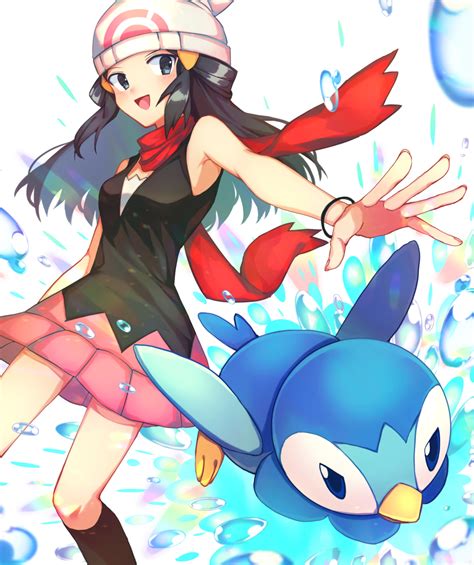 Dawn And Piplup Pokemon And More Drawn By Spece Ponta Danbooru