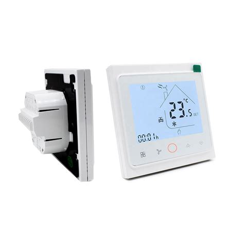 Smart Thermostat Zigbee Communication Room Thermostat Fcu Controller App Control