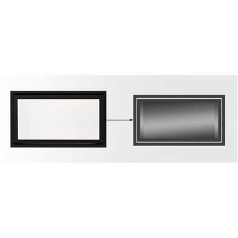 Majestic Cftf 32 Bk 32 In Clean Face Fireplace Trim For Jade