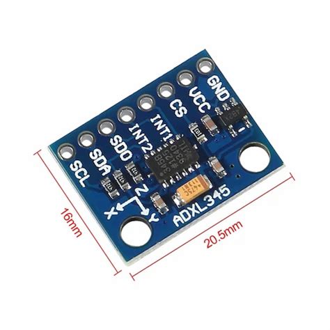 GY ADXL Axis Digital Acceleration Of Gravity Tilt Module IIC SPI Transmission At
