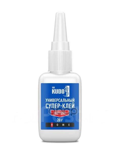 Клей Цианоакрилатный Kudo Универсальный Суперклей 20Гр Kudo Kbt050 Kudo ...