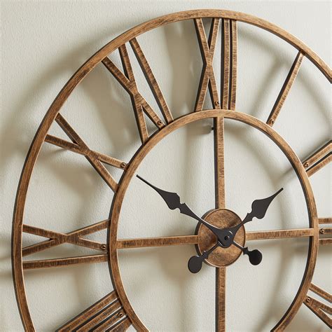 Skeleton Wall Clock Skeleton Wall Clock Large Wall Clock Decor Wall Clock