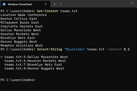 PowerShell How To Print N Lines After Matching Pattern Collecting Wisdom