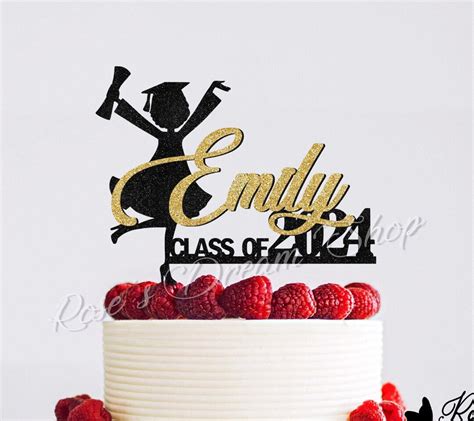 Custom Graduation Cake Topper Class Of Cake Topper Etsy My Xxx Hot Girl