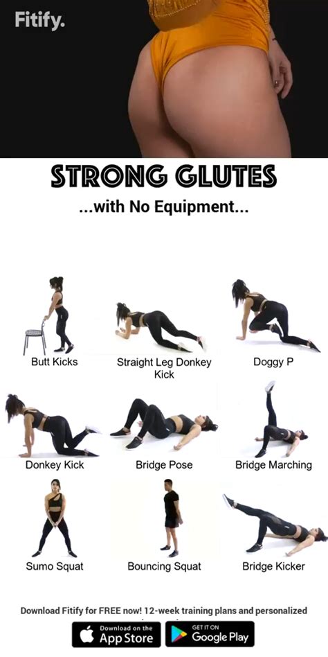 Top 8 Glute Exercises To Build And Shape A Strong Booty Artofit