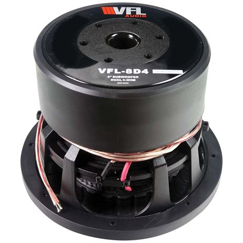 Amerikanischer Bass • 2 American Bass Vfl 8d4 8 1200w Rms Wettbewerb Dual 4 Ohm Subwoofer
