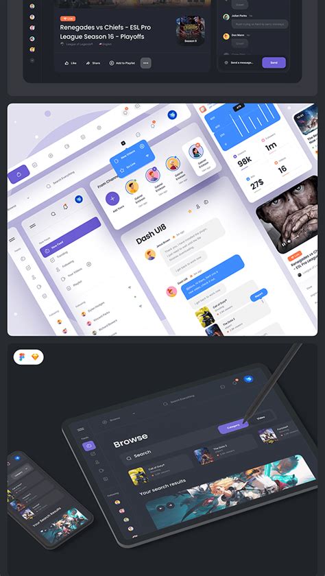 Unity Gaming UI Kit Behance Unity Gaming UI Kit Behance