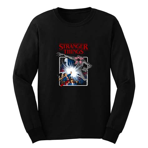 Stranger Things Animated Series Long Sleeve Putshirtcom