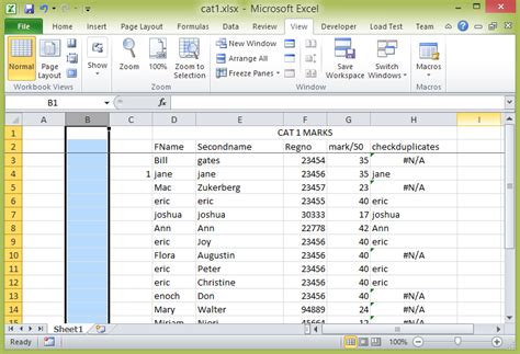 Generate Unique Sequential Numbers In Excel Easy Steps